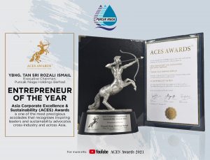 Tan Sri Rozali Ismail Awarded As Entrepreneur Of The Year At Aces ...