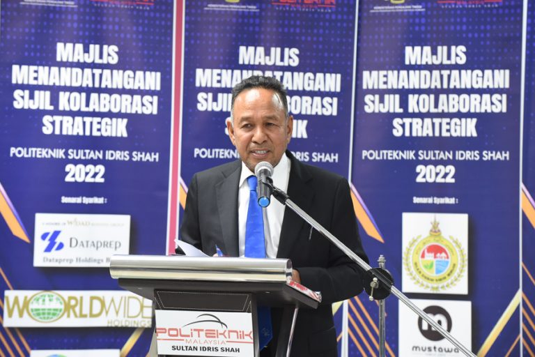 Majlis Tandatangan Sijil Kolaborasi Strategik Bersama Politeknik Sultan Idris Shah – Puncak Niaga