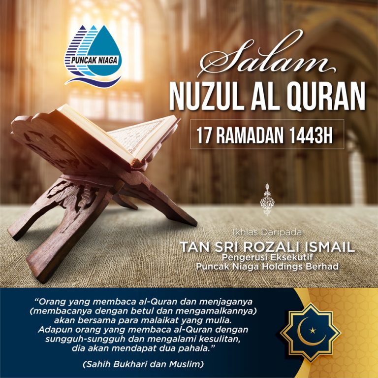 Salam Nuzul Quran 1443H – Puncak Niaga